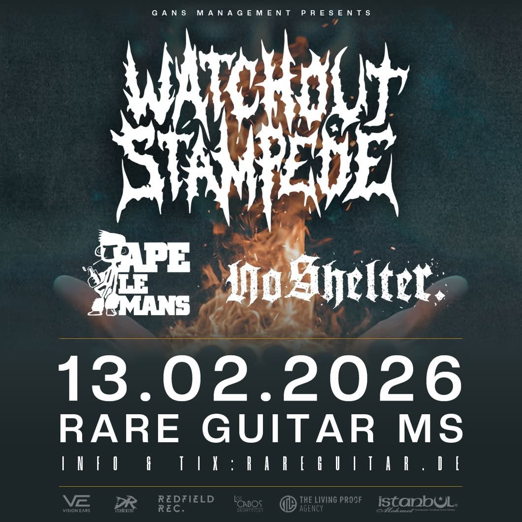 Watch Out Stampede + No Shelter + Ape Le Mans – Rare Guitar